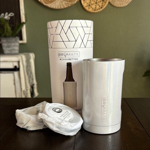BRUMATE | Kitchen | Brumate Hopsulator Bottl In Glitter White For 2oz ...